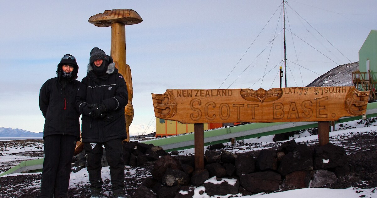 Visiting the Scott Base Pou Whenua • Murihiku Regeneration